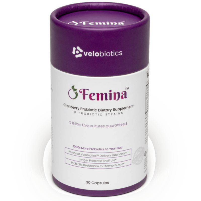 Femina 10 Strain Probiotic Capsules with Cranberry Extract (30’s ...